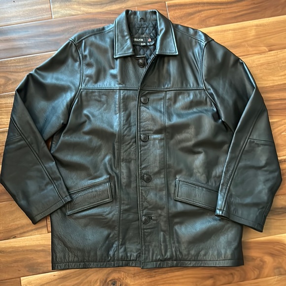 Crayon | Jackets & Coats | Vintage Crayon Leather Jacket | Poshmark